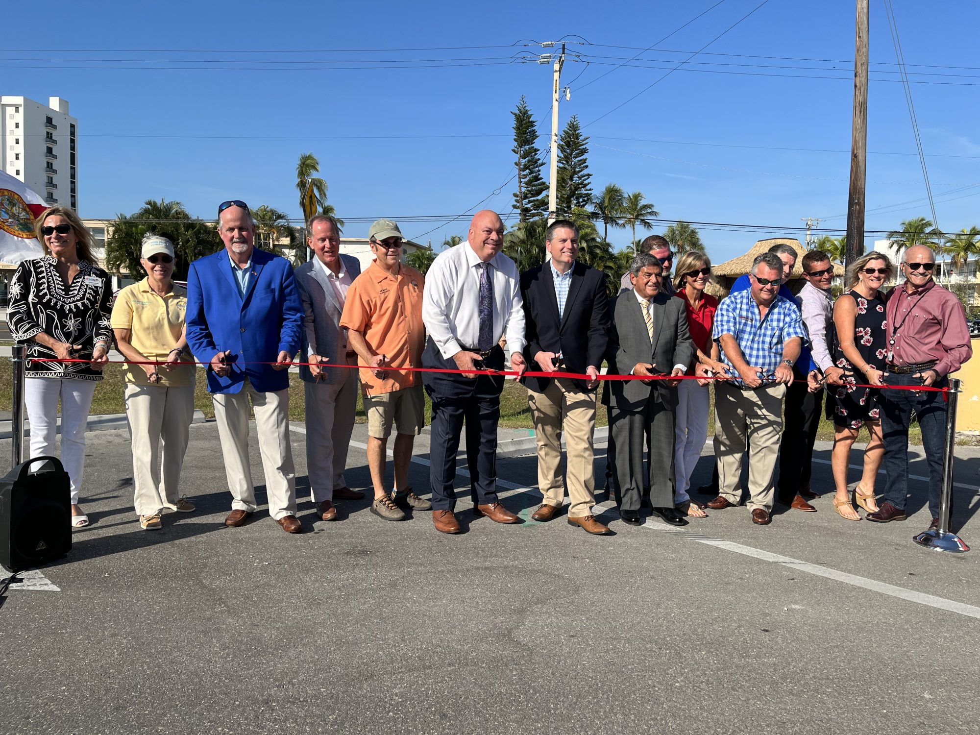 Officials celebrate completion of Estero Boulevard project - Christel ...